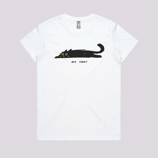 Not Today Cat T-Shirt | Cat T-Shirts | Limitee Australia - Limitee Apparel