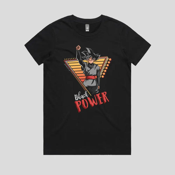 Black Power T-Shirt | Cool Anime T-Shirts Online - Limitee Apparel