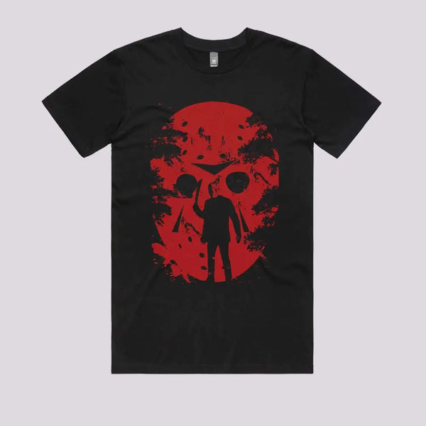 Bloody Mask T-Shirt | Horror T-Shirt - Limitee Apparel