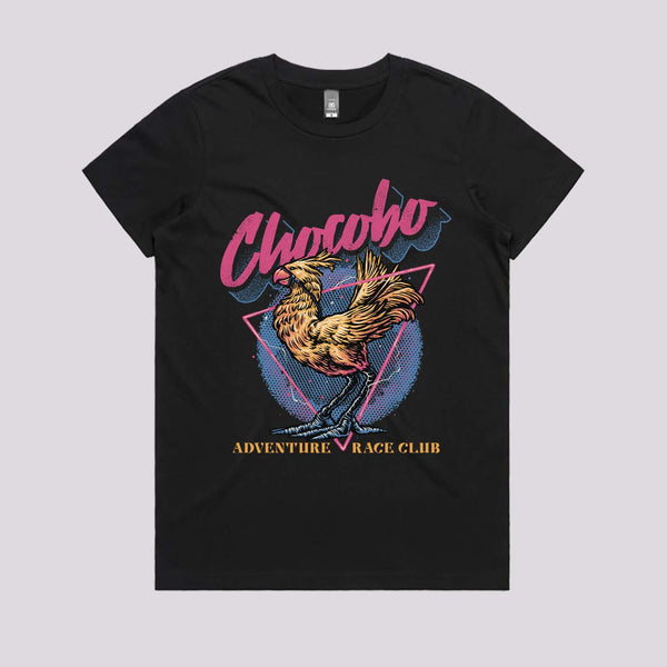 Chocobo Adventure Club T-Shirt | Cool Gaming T-Shirts Australia ...