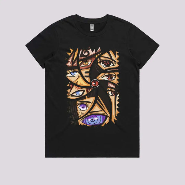 Eyes of Shinobi T-Shirt | Anime T-Shirts Australia - Limitee Apparel
