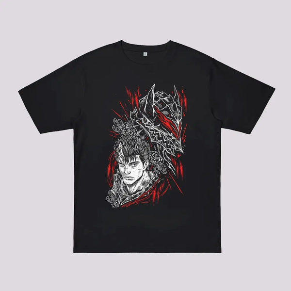 Guts Berserk Armor Oversized T-Shirt | Oversized Anime T-Shirts ...