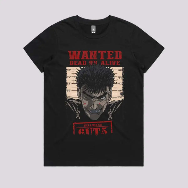 Guts From Hell Anime T-Shirt | Cool Anime Clothing Australia - Limitee ...