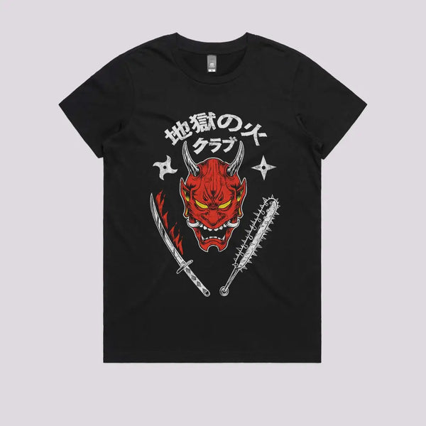 Japanese Oni Hellfire Club T-Shirt | Japanese Art T-Shirts Australia ...