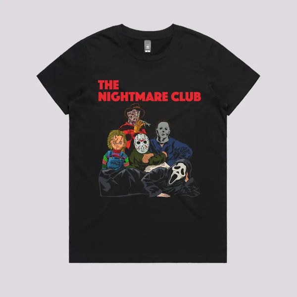 The Nightmare Club T-Shirt | Cool Horror T-Shirts Online - Limitee Apparel